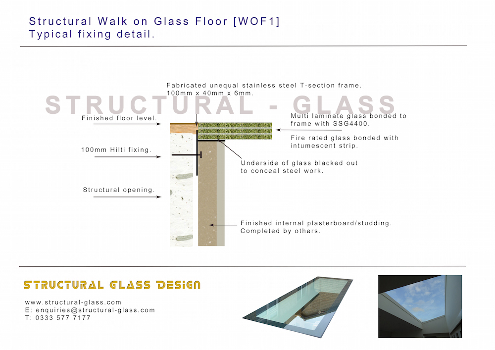 Section_detail_WOF1 copy | Structural Glass Design | Walk on glass ...