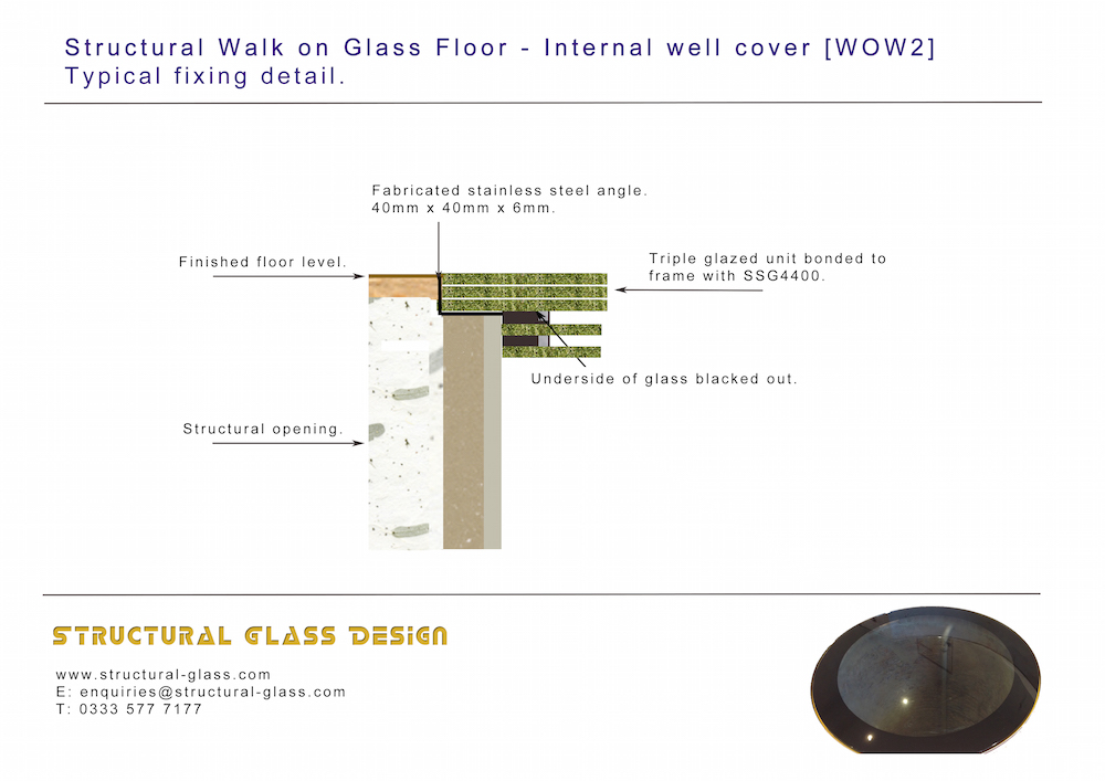 Glass well covers | Structural Glass Design | Walk on glass & drive on ...